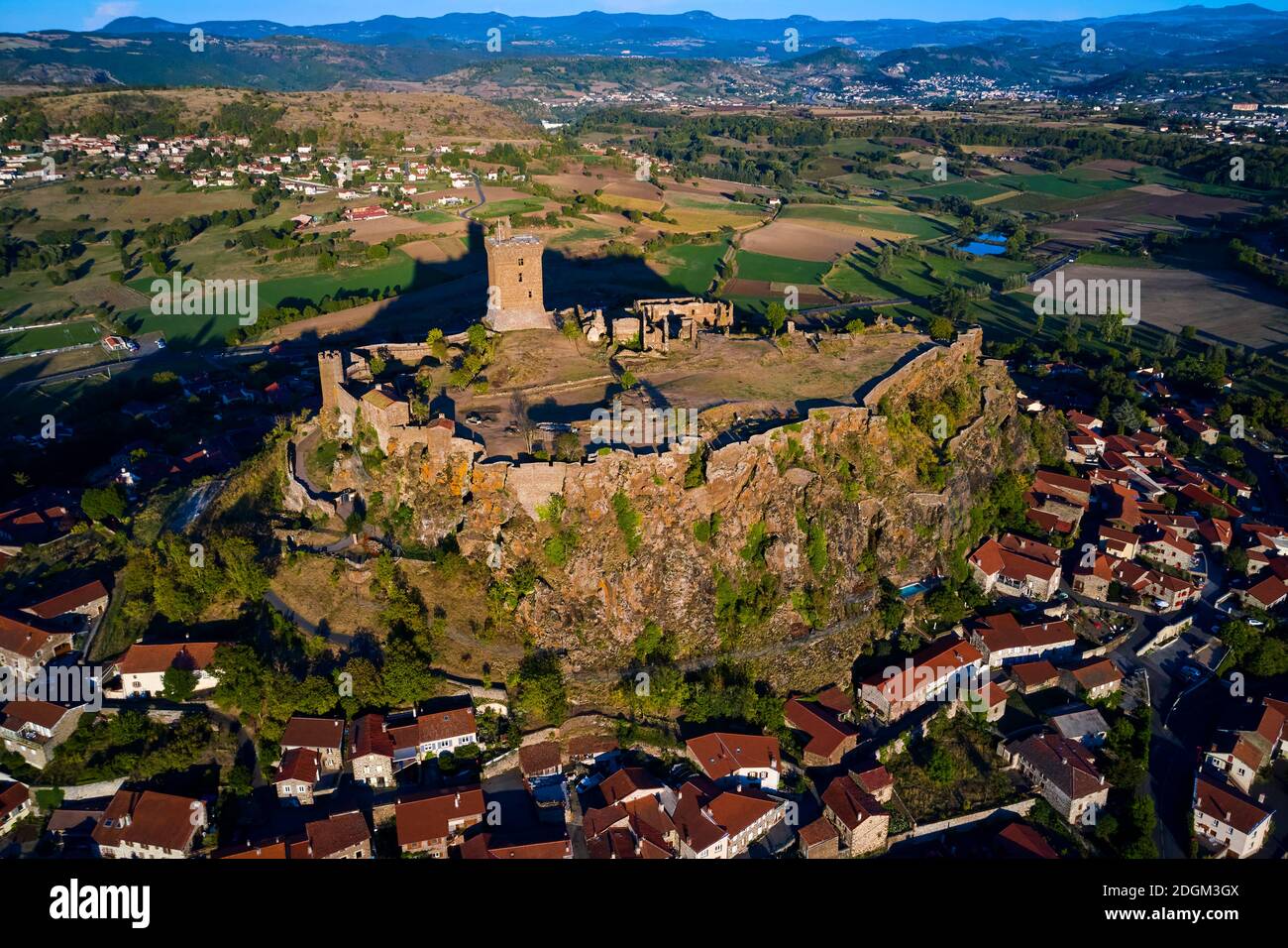 France, Haute-Loire (43), Polignac, Chateau de Polignac, eleventh ...
