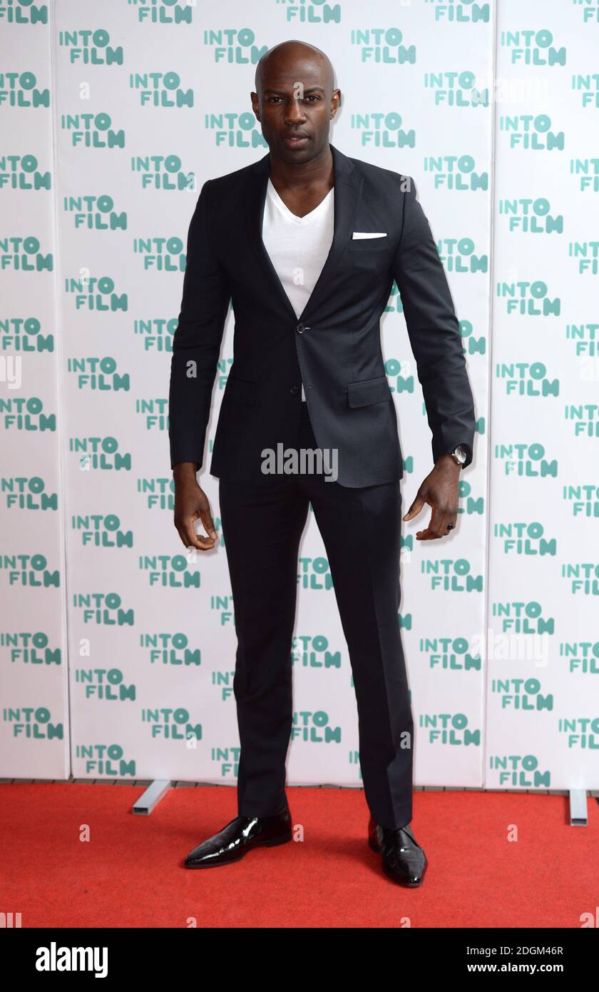 David Gyasi arriving at the Into Film Awards 2016, the Odeon Leicester ...