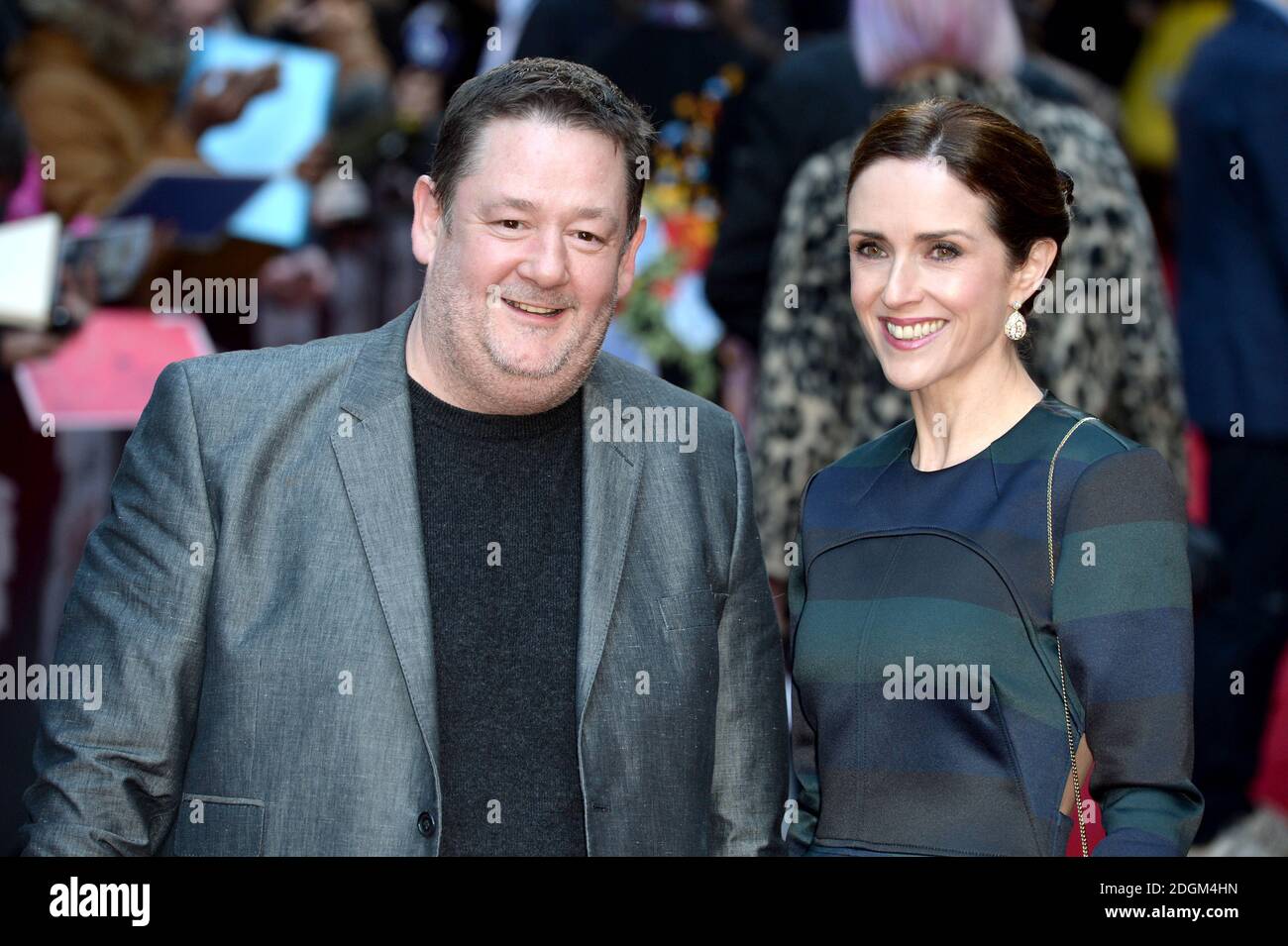 Johnny Vegas and Maia Dunphy attending the Jameson Empire Film Awards ...