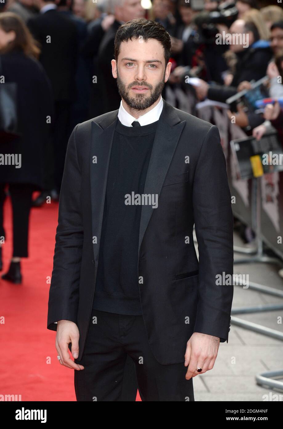 David Leon attending the Jameson Empire Film Awards 2016 held at ...