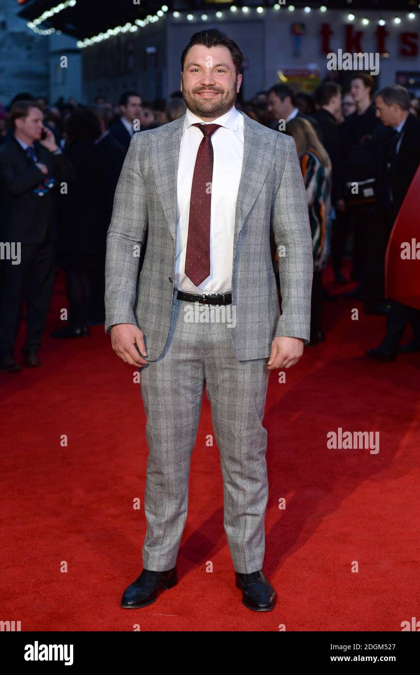Alex corbisiero attending the batman v superman hi-res stock ...