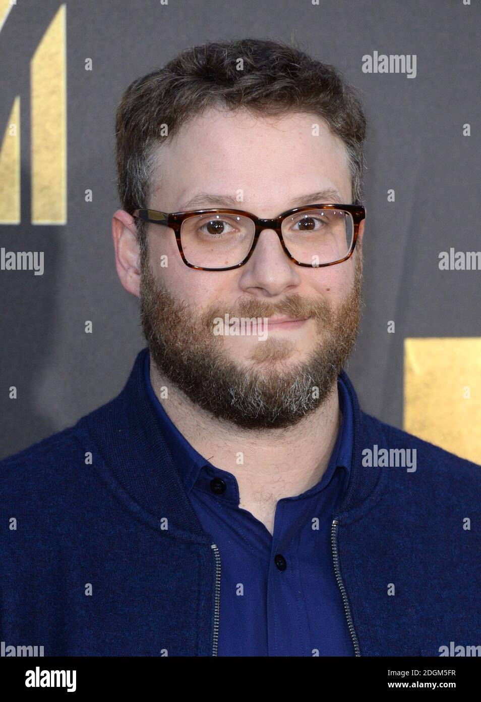 Seth Rogen arriving at the 2016 MTV Movie Awards, Warner Bros Studios ...