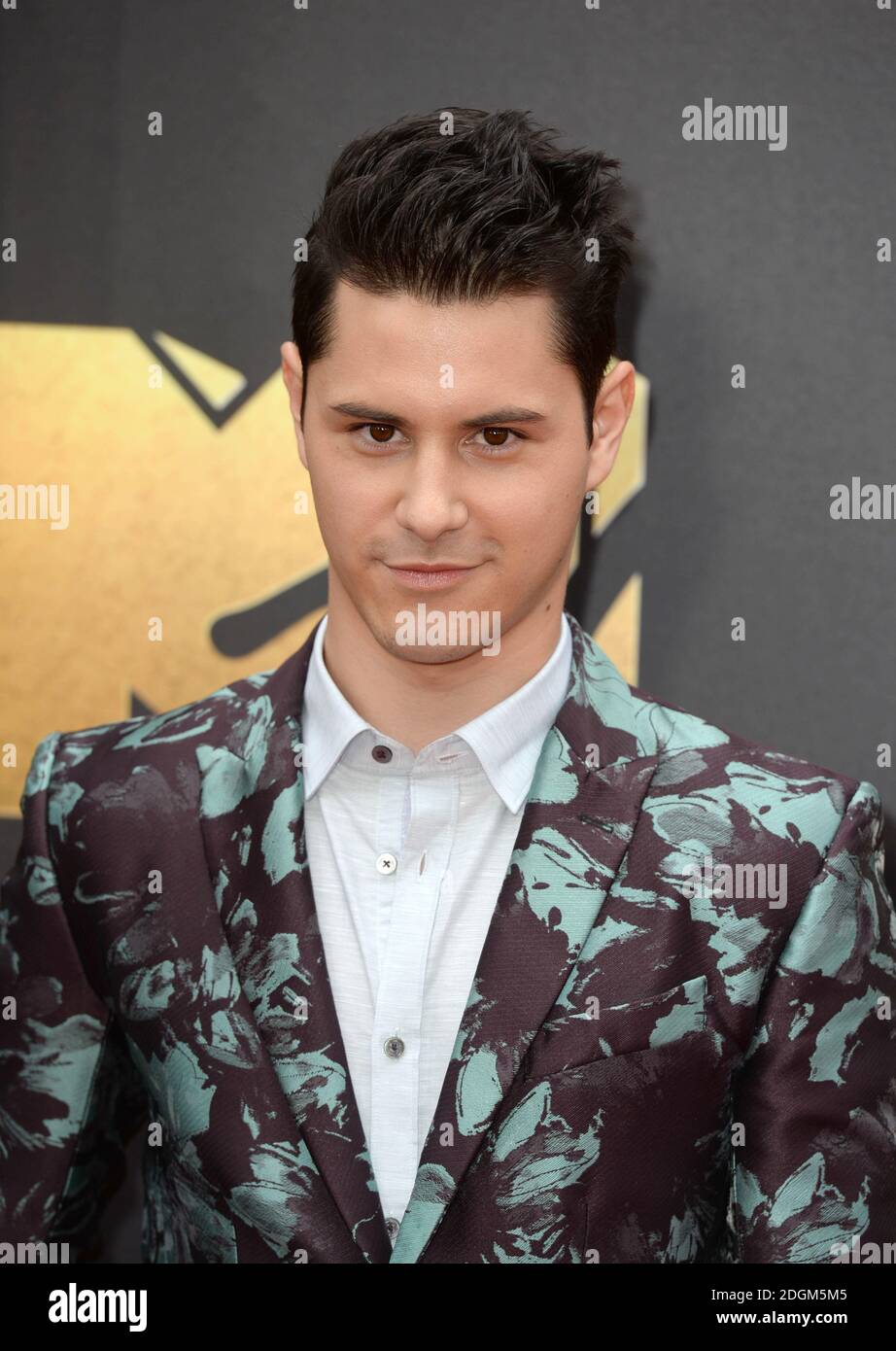 Michael J. Willett arriving at the 2016 MTV Movie Awards, Warner Bros ...