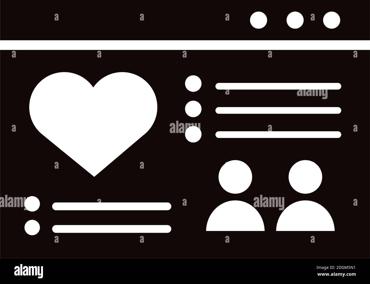 Lovely screen Stock Vector Images - Alamy