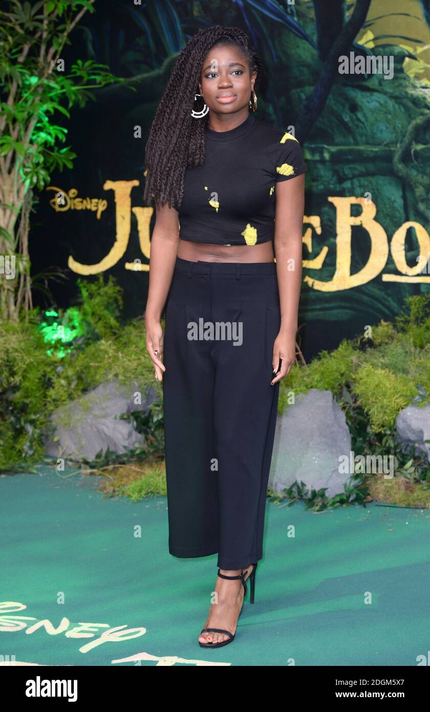 Clara Amfo arriving at the UK Premiere of The Jungle Book, BFI IMAX ...