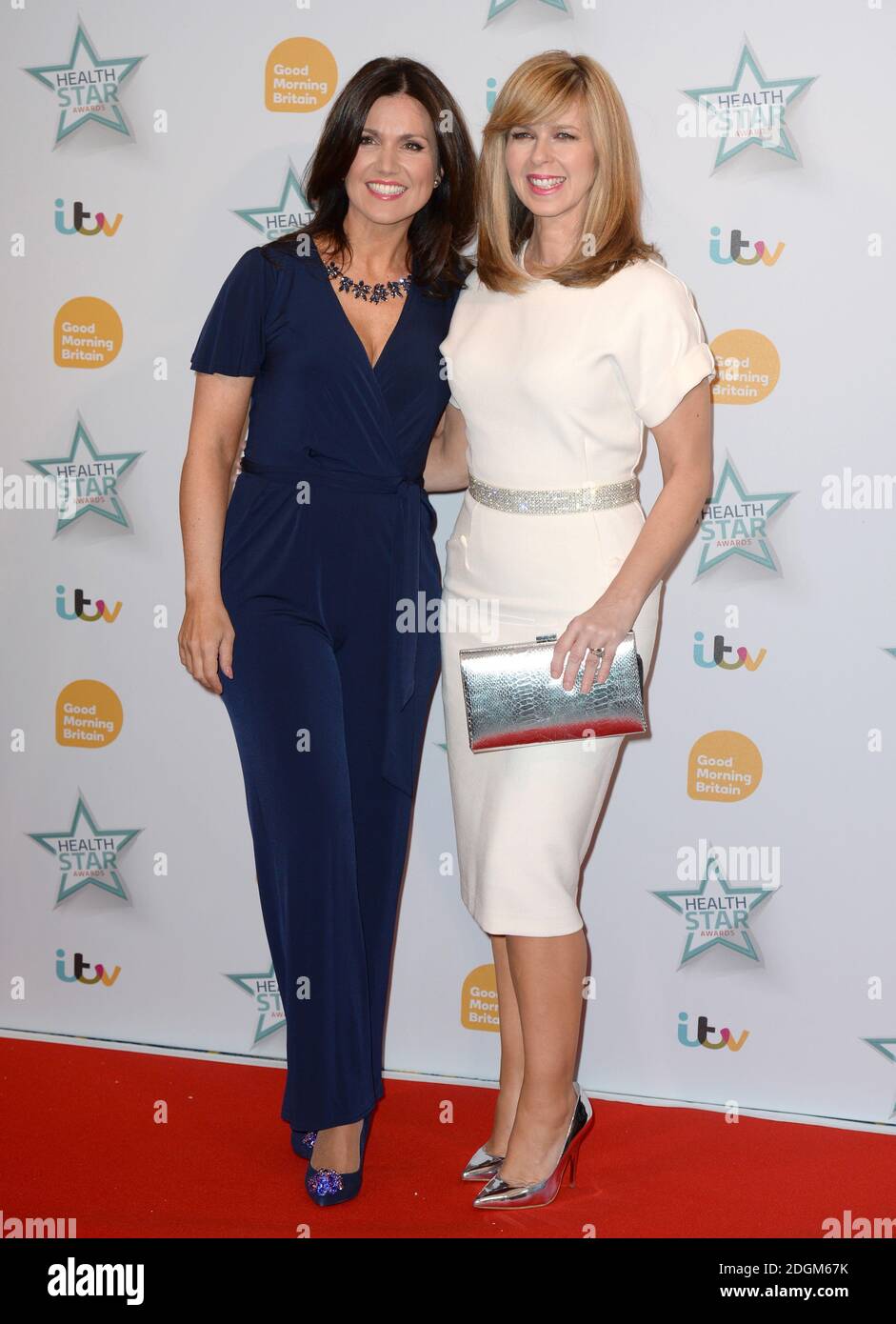 Susanna Reid and Kate Garraway arriving at the Good Morning Britain ...