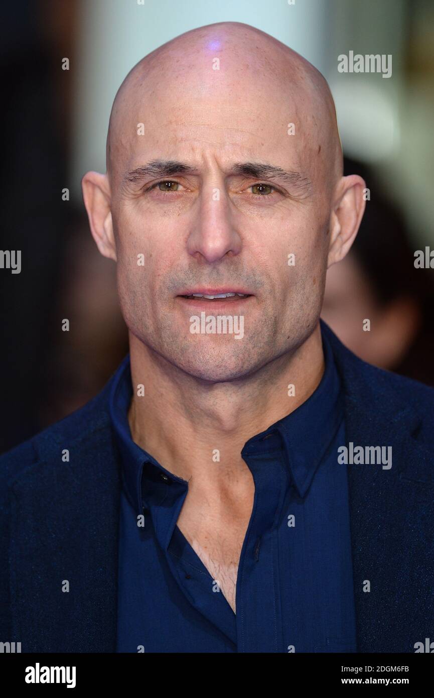Mark Strong arriving for the Captain America: Civil War European ...