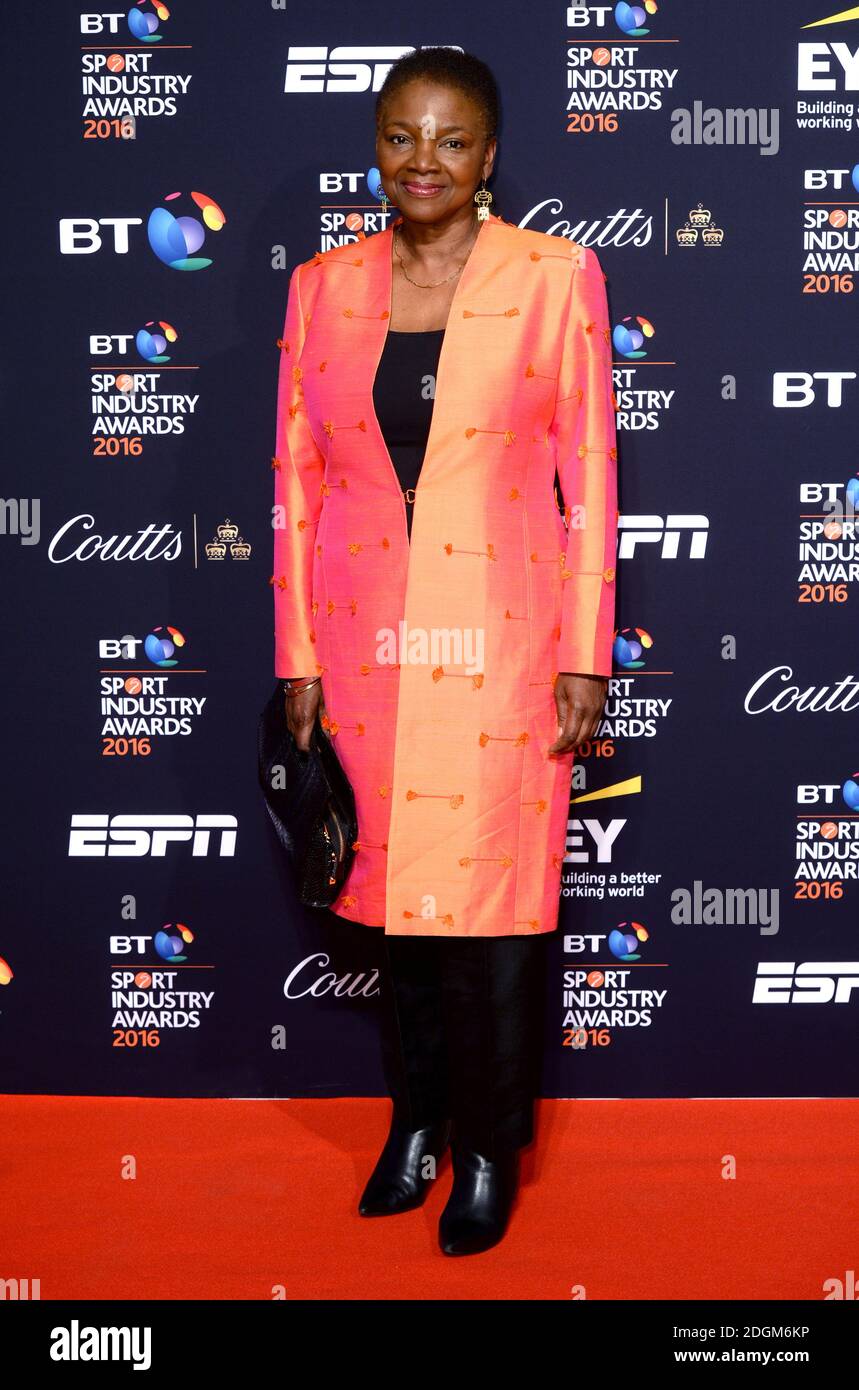 Valerie Amos arriving at the BT Sport Industry Awards 2016, Battersea ...