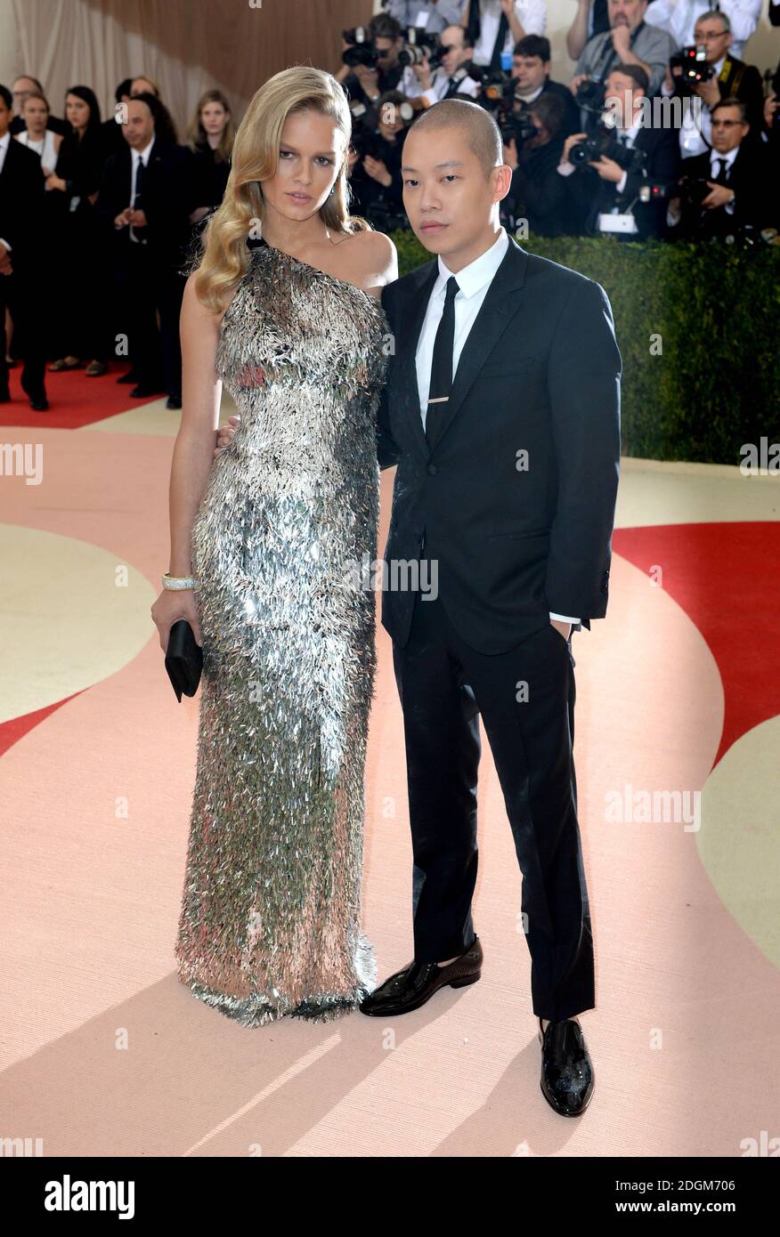 Jason Wu and Anna Ewers attending The Metropolitan Museum of Art Met ...