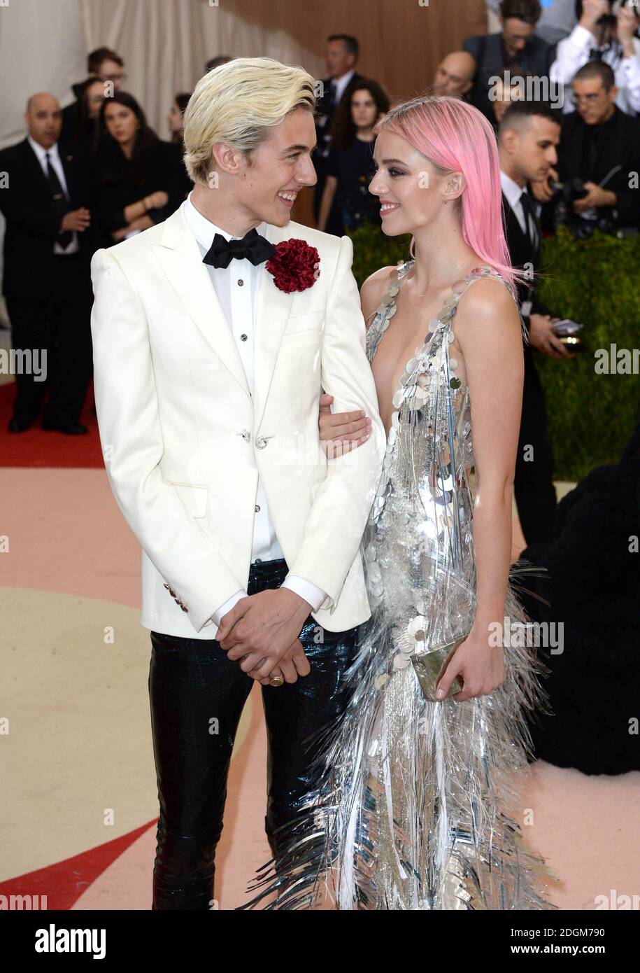 Lucky Blue Smith and Pyper America Smith attending The Metropolitan ...
