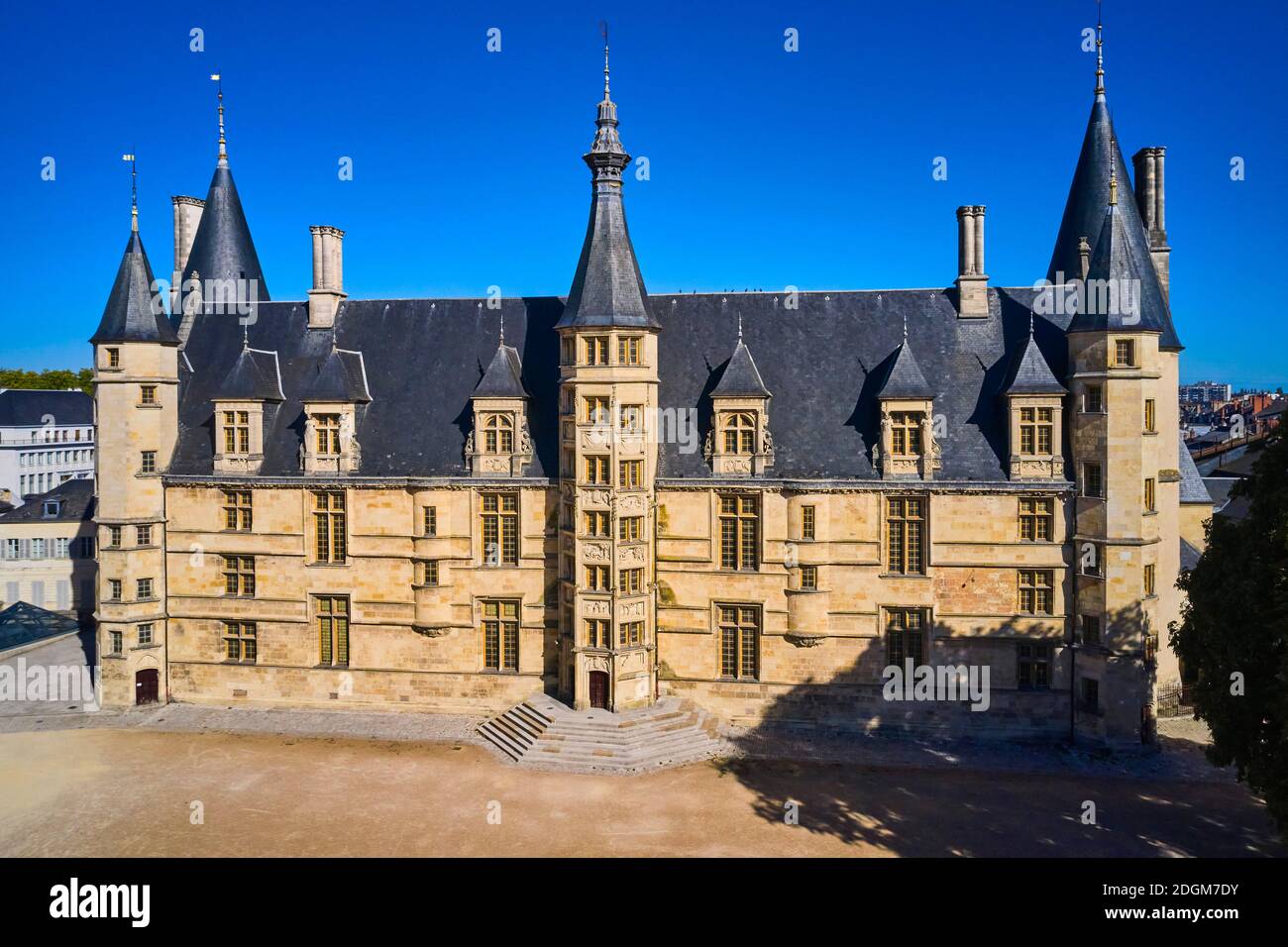 France, Nièvre (58), Nevers, Ducal Palace, former home of the Dukes of ...