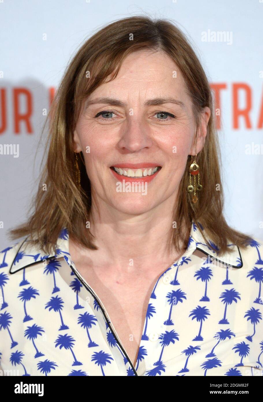 Saskia Reeves arriving at the UK Premiere of Our Kind Of Traitor, The ...