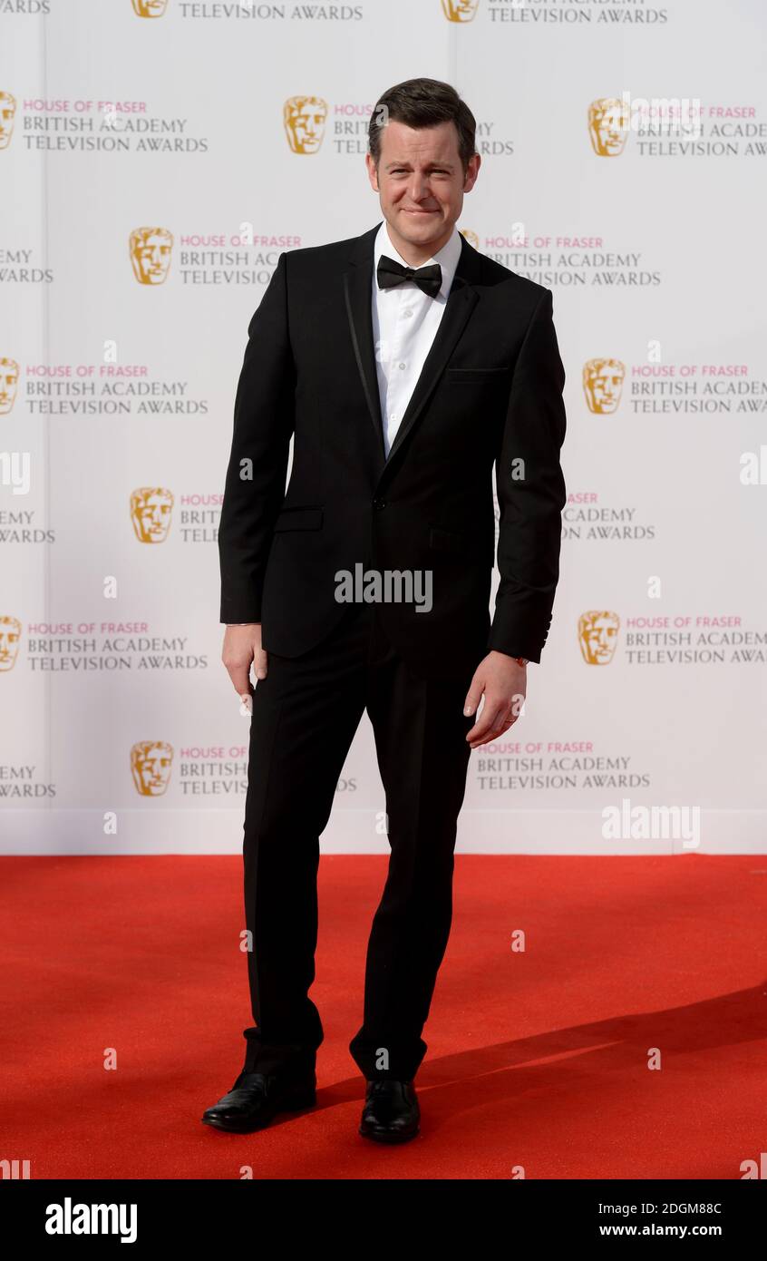 Matt Baker attending the House of Fraser BAFTA TV Awards 2016 at the ...