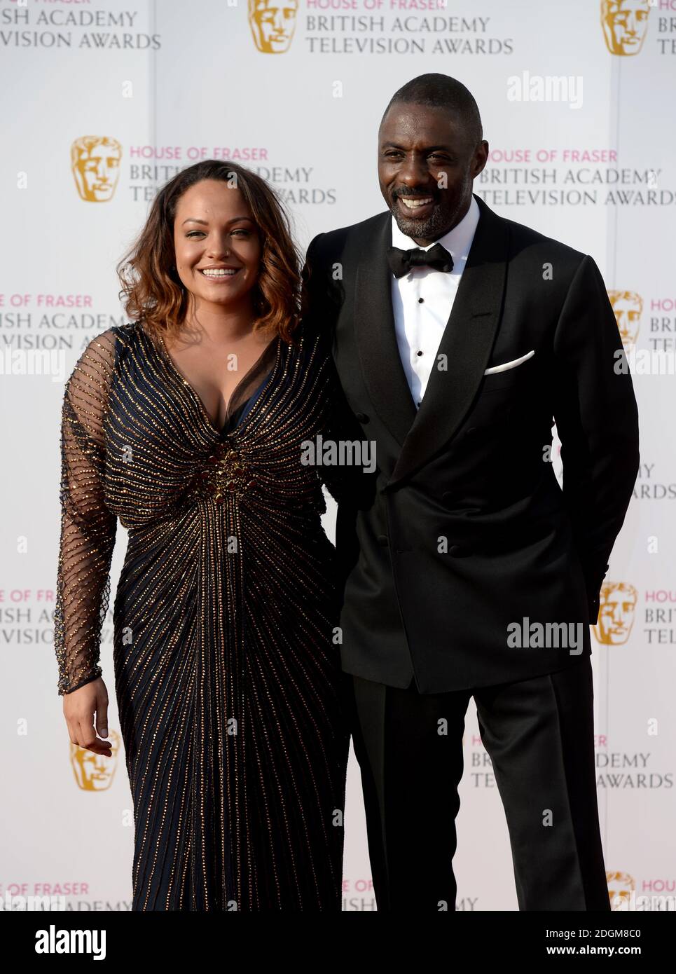 Idris Elba attending the House of Fraser BAFTA TV Awards 2016 at the ...