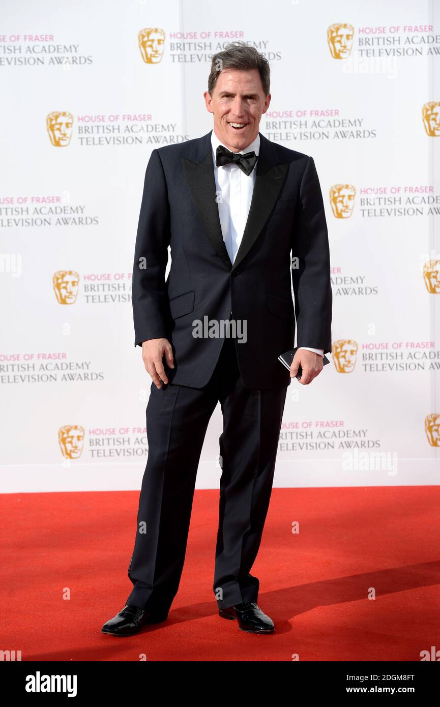 Rob Brydon attending the House of Fraser BAFTA TV Awards 2016 at the ...