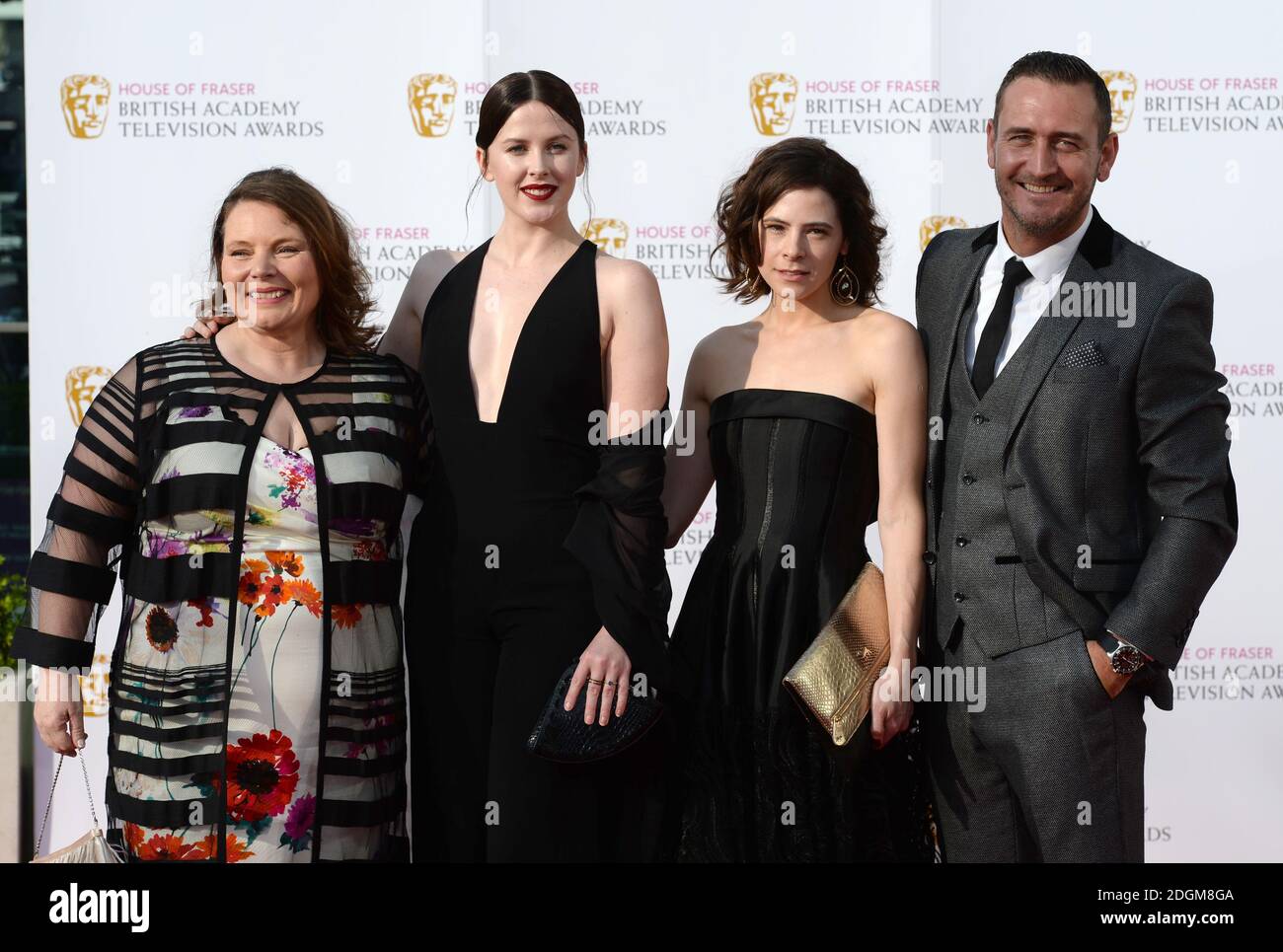 (L-R) Joanna Scanlan, Alexandra Roach, Elaine Cassidy and Will Mellor ...