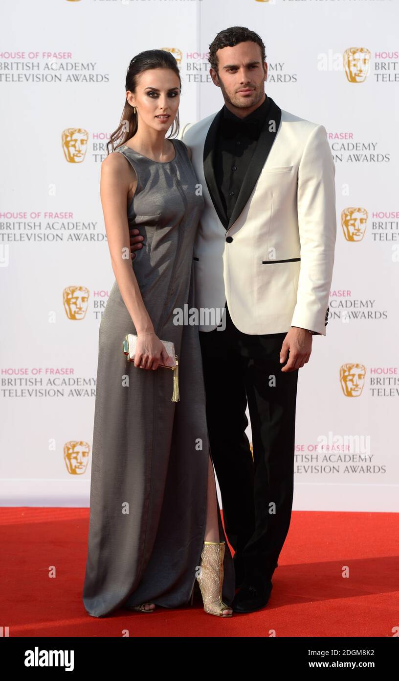 Lucy Watson and James Dunmore attending the House of Fraser BAFTA TV ...