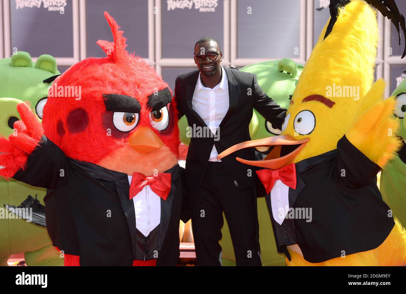 Omar Sy attending The Angry Birds Movie photocall held at the Majestic ...
