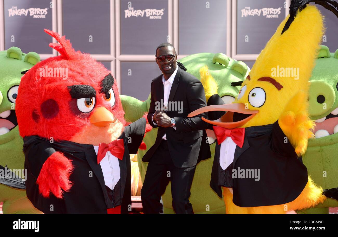 Omar Sy attending The Angry Birds Movie photocall held at the Majestic ...