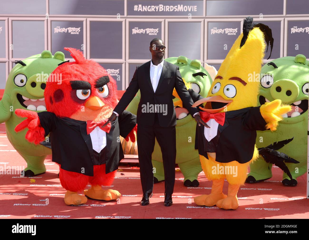 Omar Sy attending The Angry Birds Movie photocall held at the Majestic ...