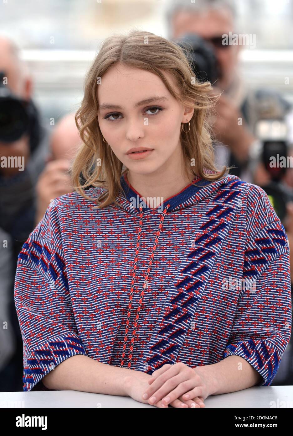 Lily-Rose Depp attending La Danseuse photocall, held at the Palais De ...