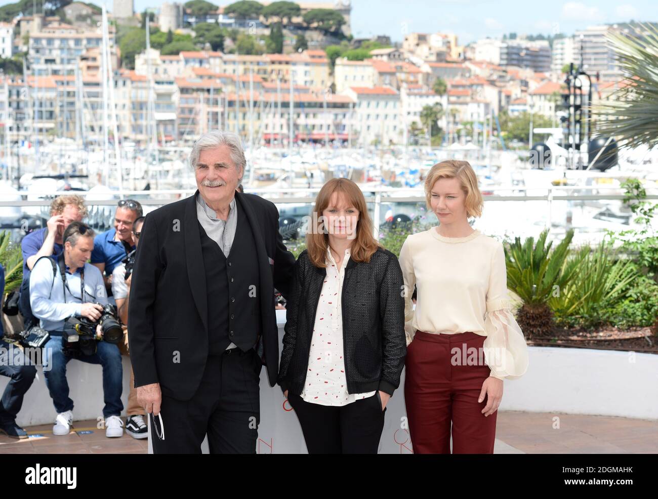 Peter Simonischek, Sandra Huller and Maren Ade attending the Toni ...