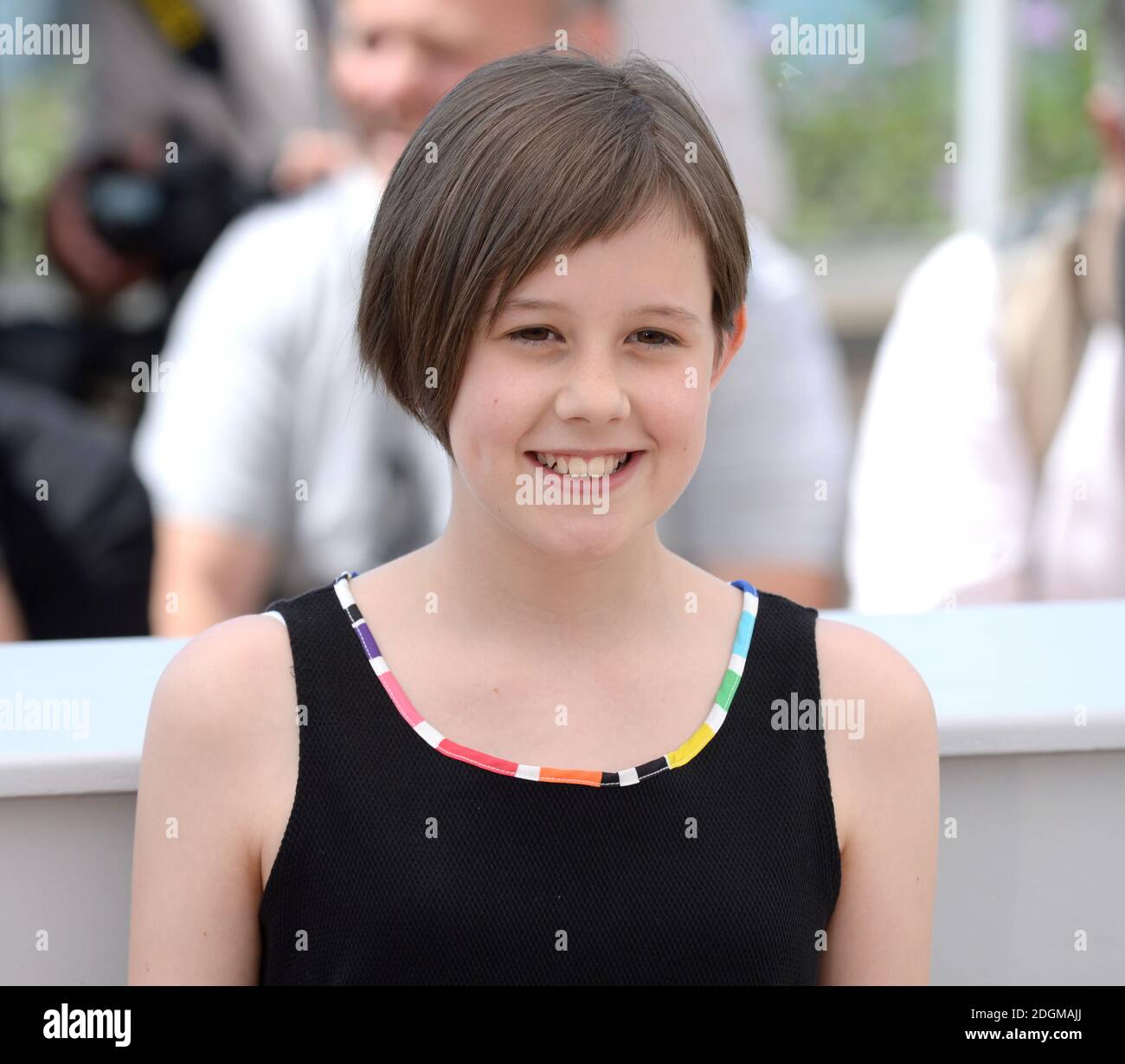 Ruby Barnhill attending The BFG Photocall, held at the Palais De ...