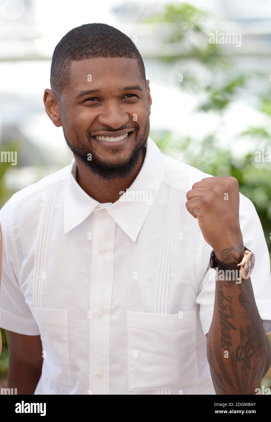 Usher Raymond IV attending the Hands of Stone photocall, held at the ...