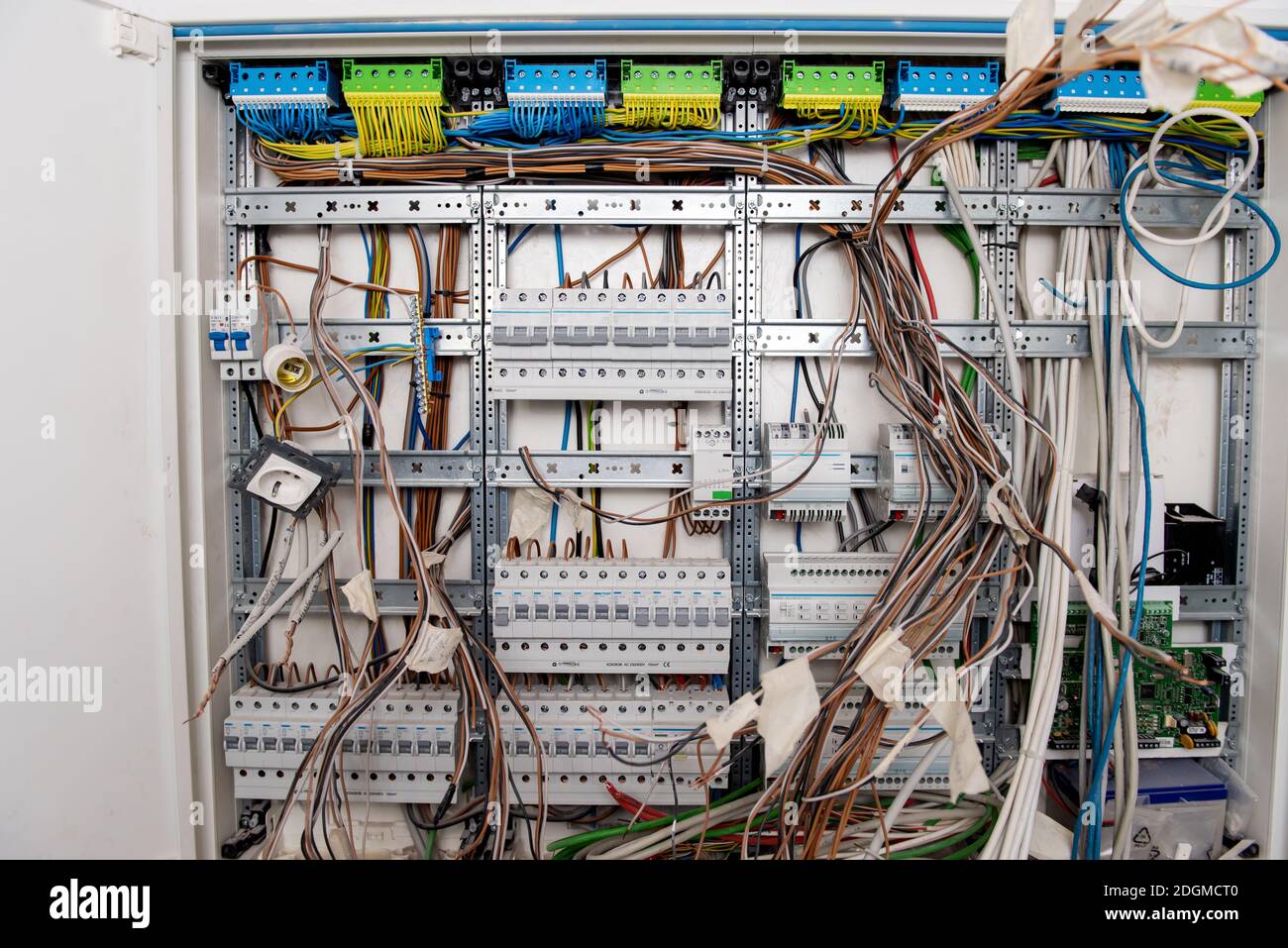 New automated system of electric power supply and distribution Stock ...