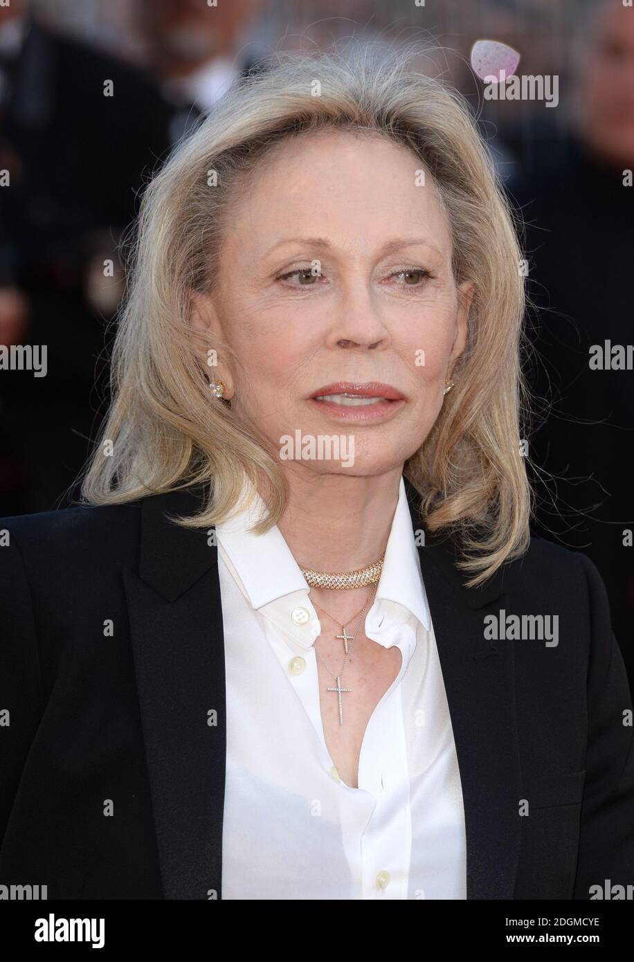 Faye Dunaway attending The Last Face premiere, held at the Palais De ...