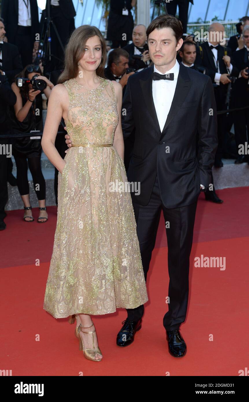Sam Riley and Alexandra Marie Lara attending the Elle premiere at the ...