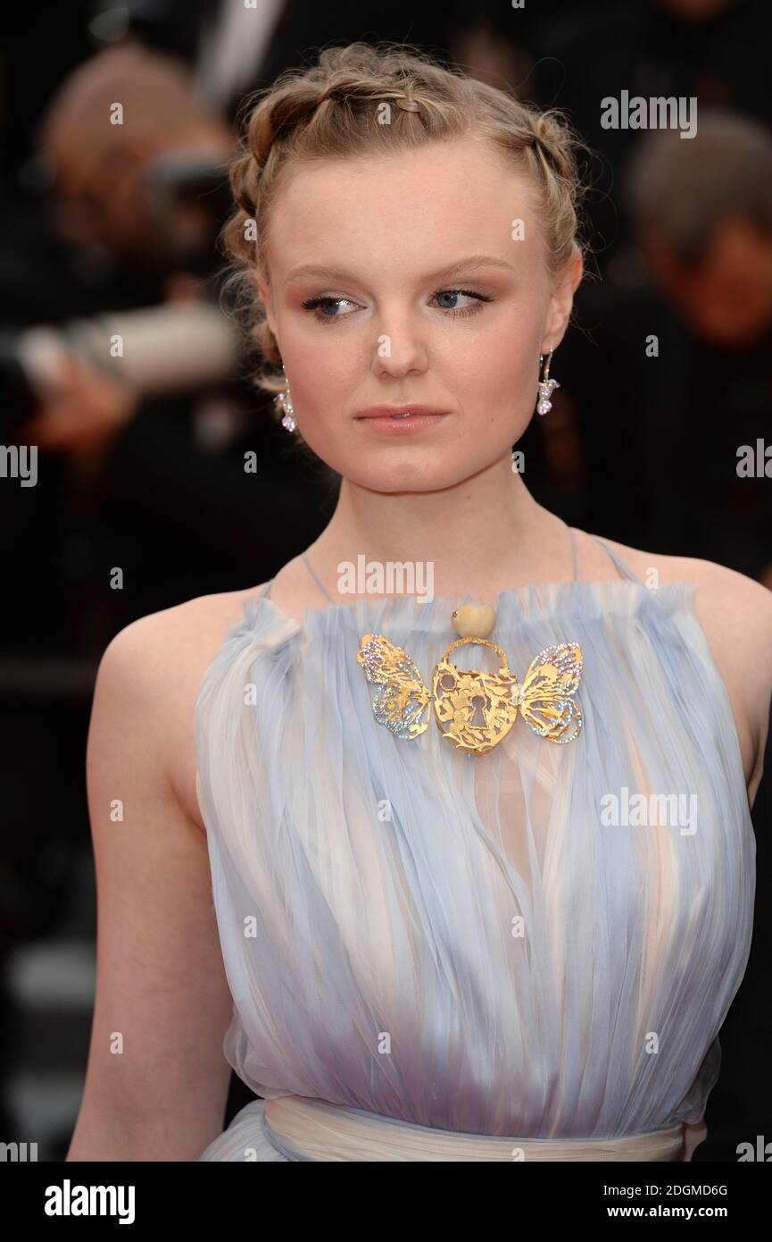 Maria Dragus attending the Festival de Cannes Closing Ceremony and ...