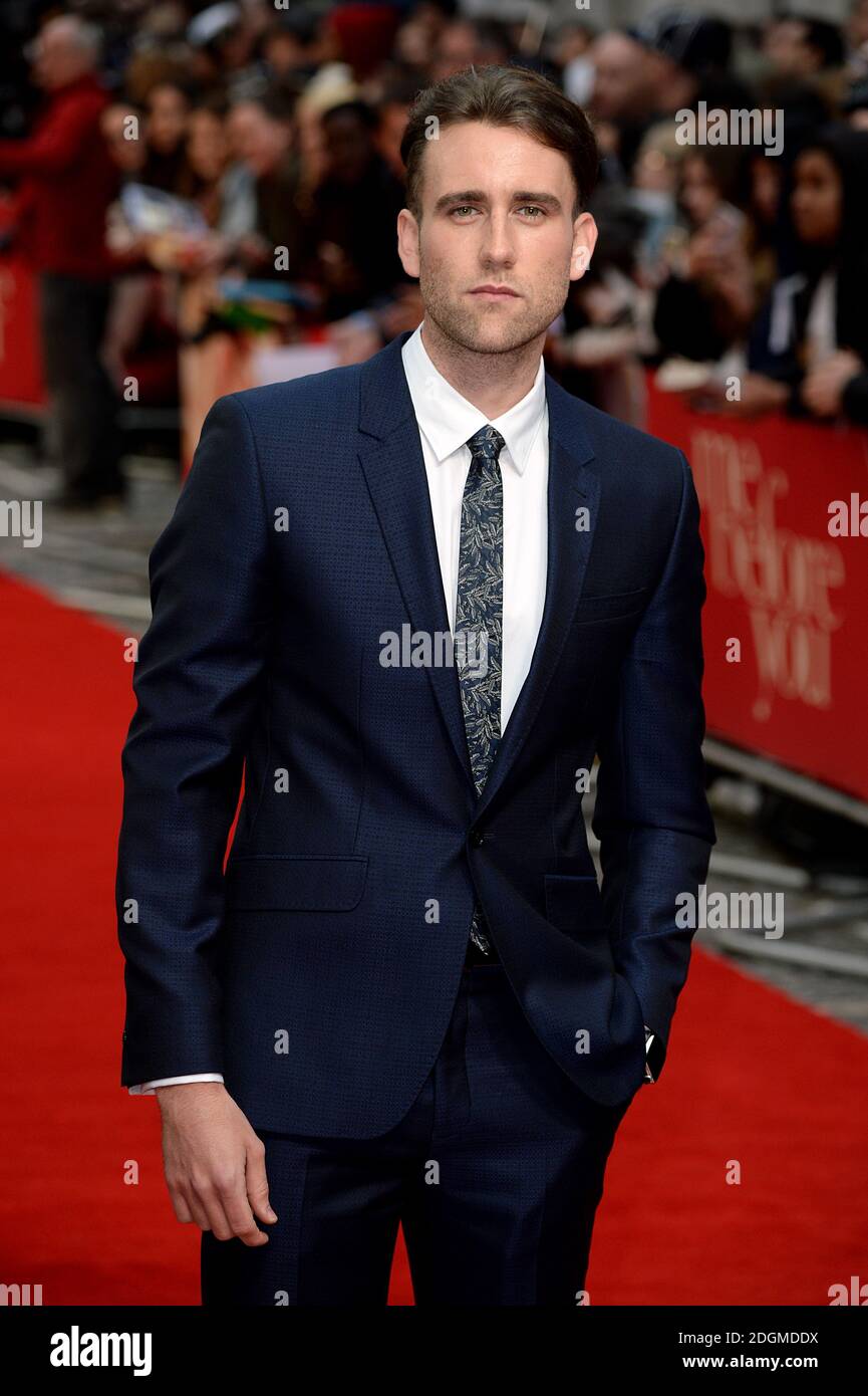 Matthew Lewis attending the Me Before You premiere held at Curzon ...