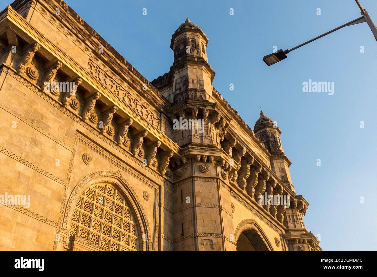 Gateway of India, landmark stone arch in Colaba, Mumbai, India Stock ...