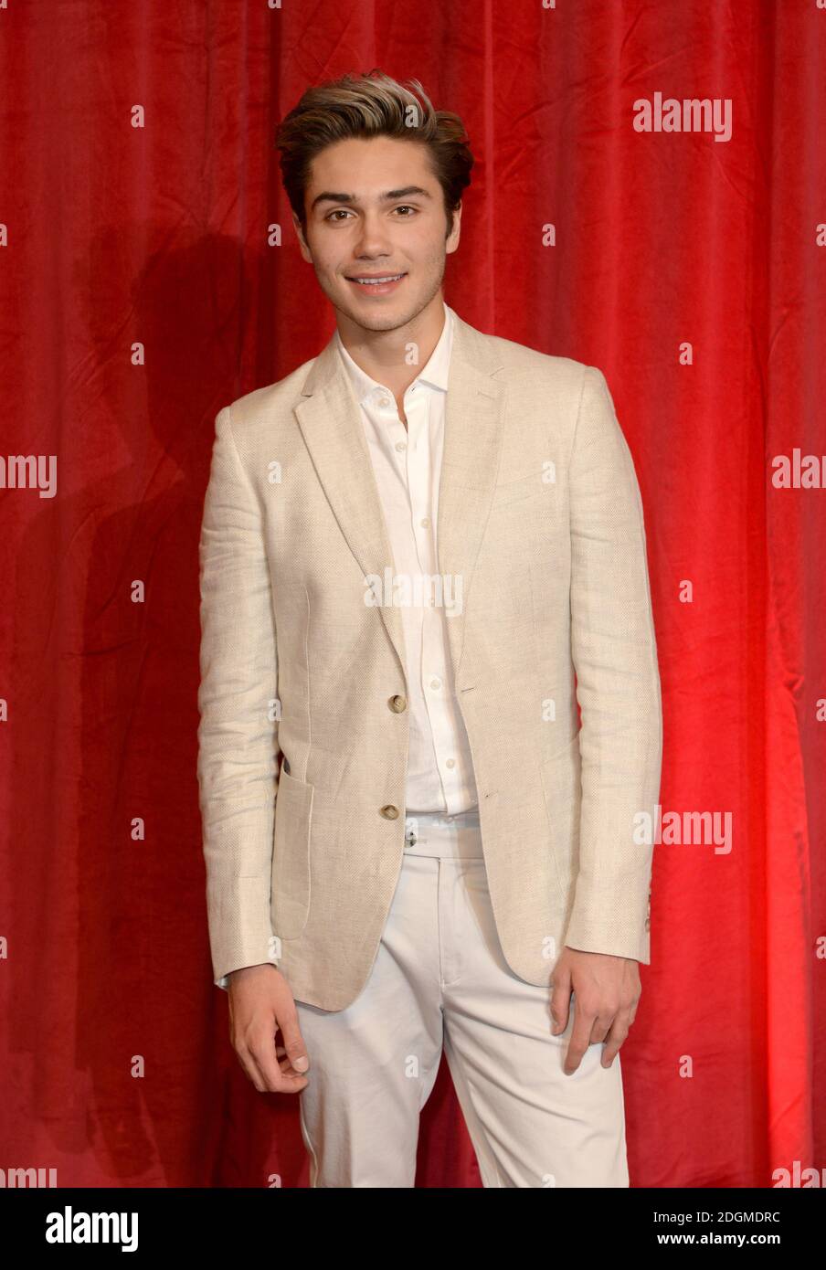 George Shelley attending the British Soap Awards 2016 at the The ...