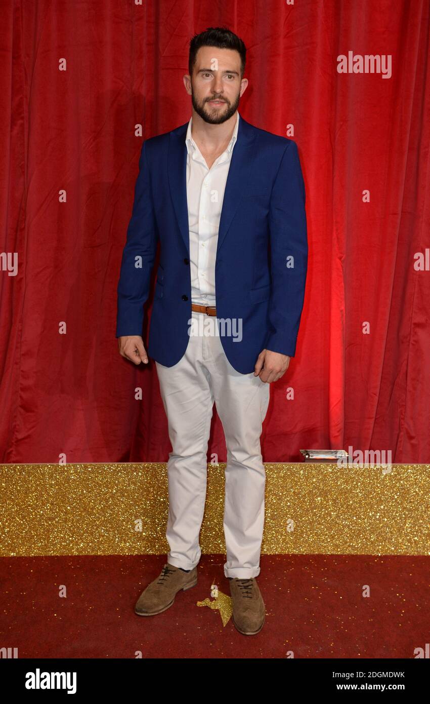Michael Parr attending the British Soap Awards 2016 at the The Hackney ...