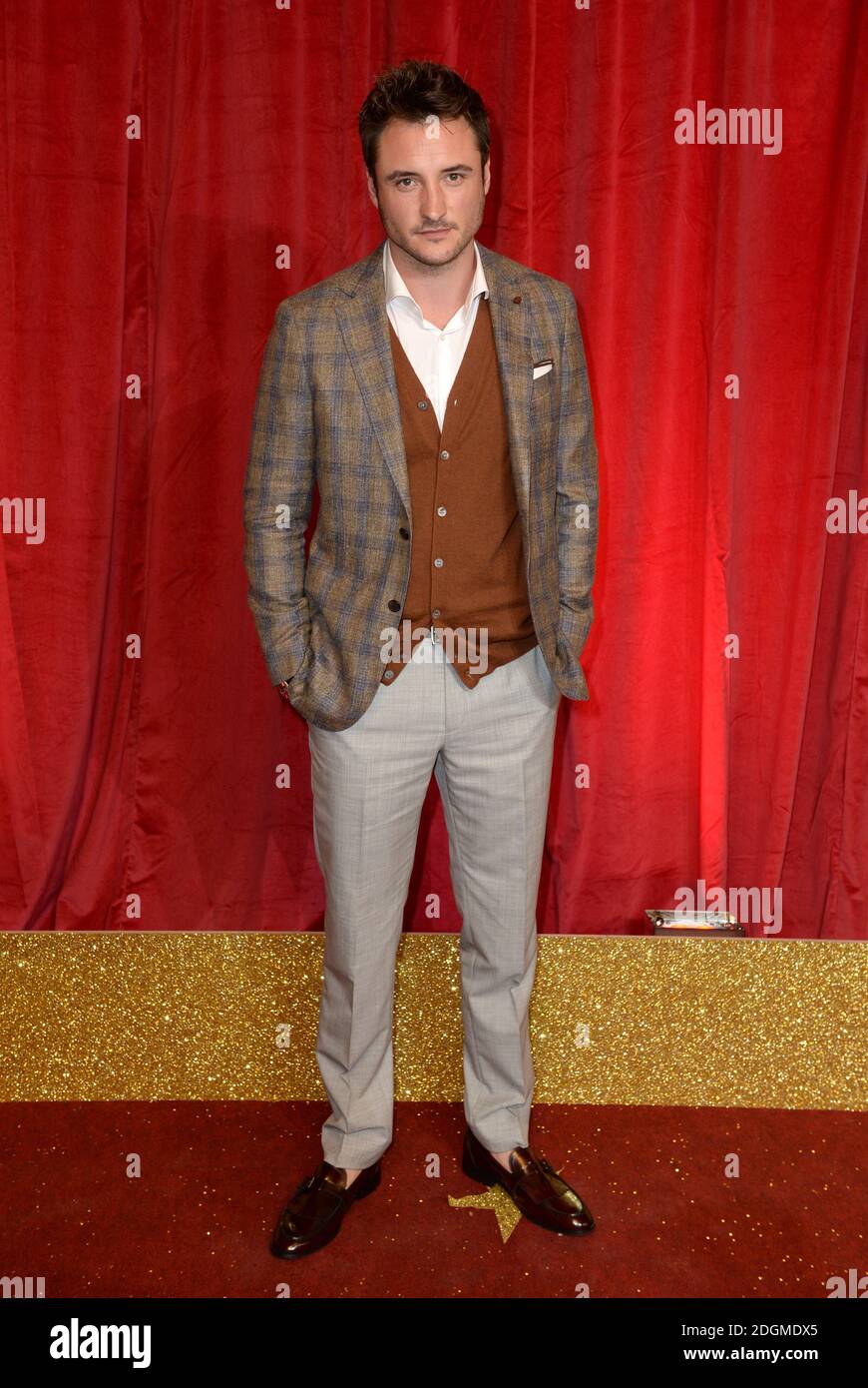 James Bye attending the British Soap Awards 2016 at the The Hackney ...