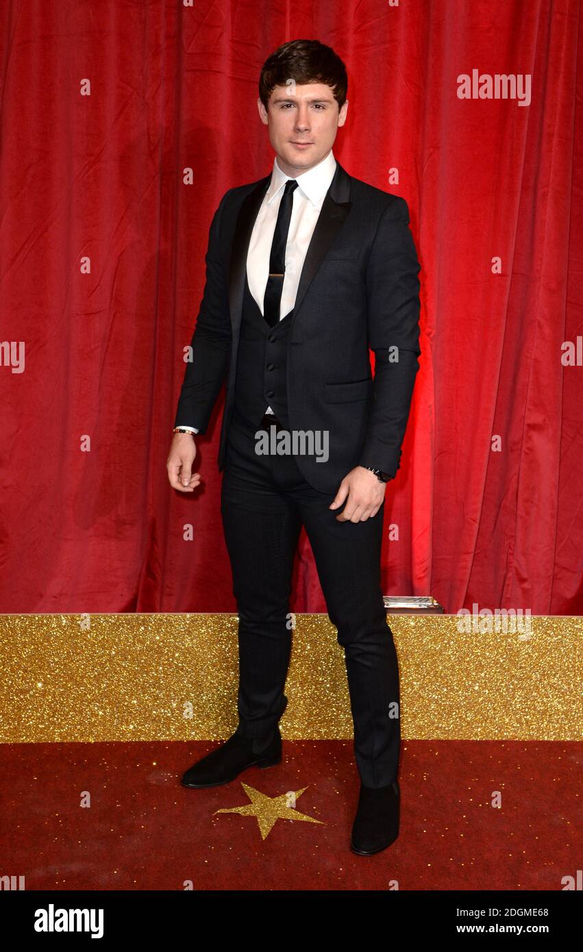 Danny-Boy Hatchard attending the British Soap Awards 2016 at the ...