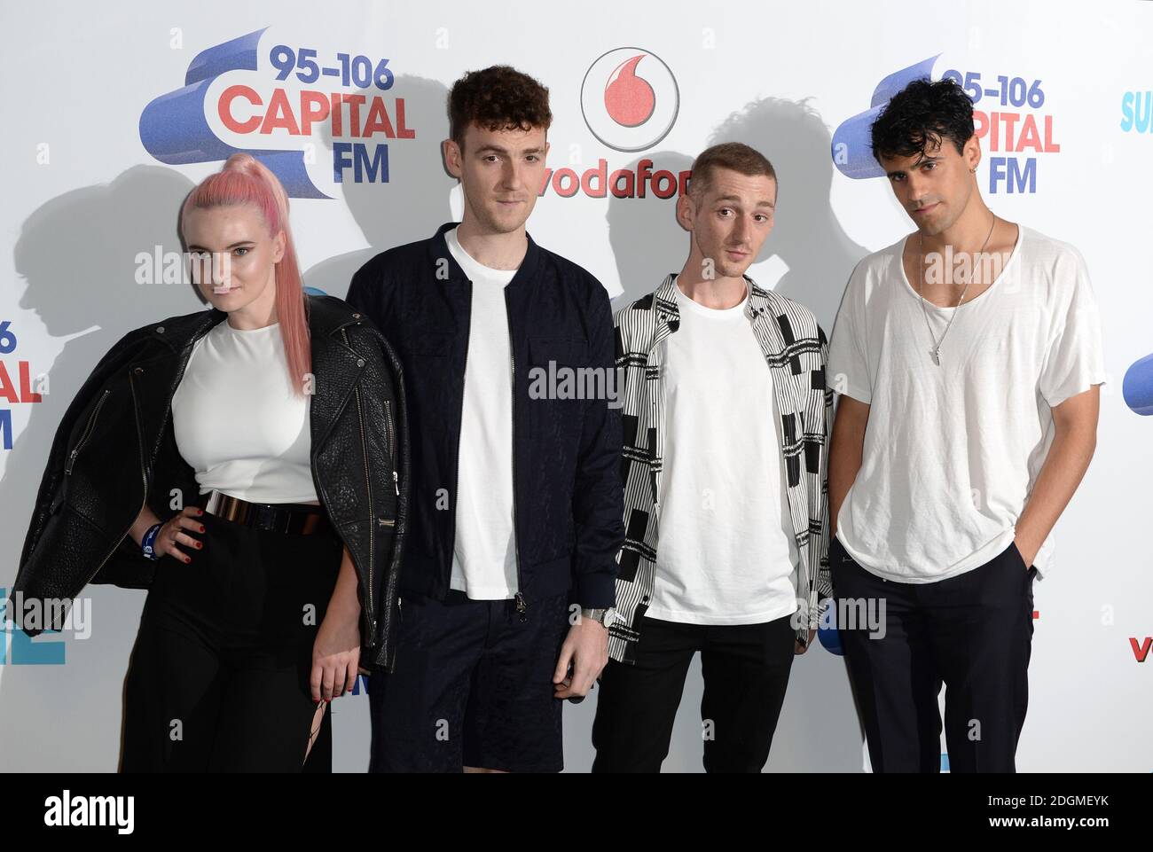 (left to right) Grace Chatto, Jack Patterson, Luke Patterson and Milan ...