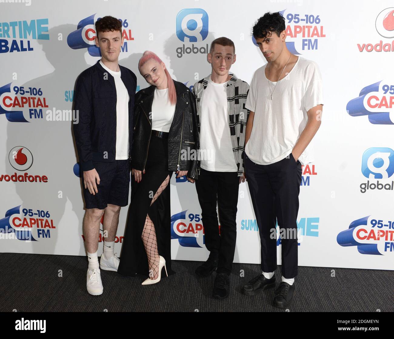 (left to right) Grace Chatto, Jack Patterson, Luke Patterson and Milan ...