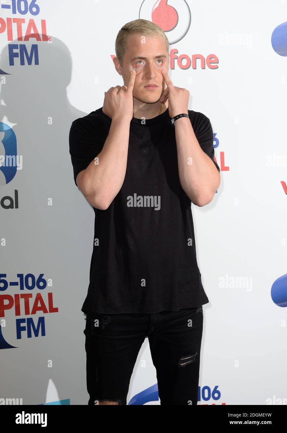 Mike Posner attending the Capital FM Summertime Ball 2016, Wembley ...