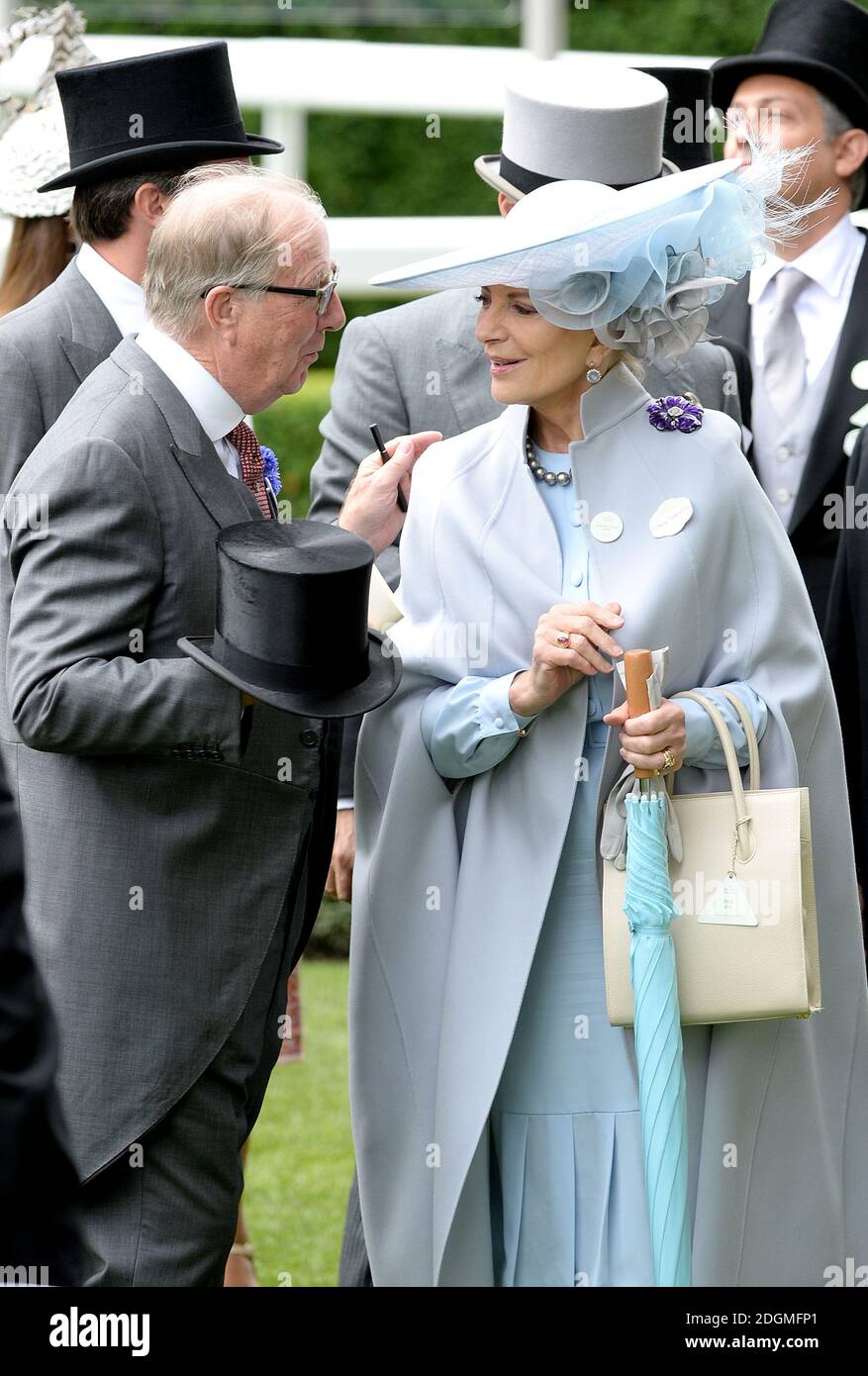 Princess michael kent on horse hi-res stock photography and images - Alamy