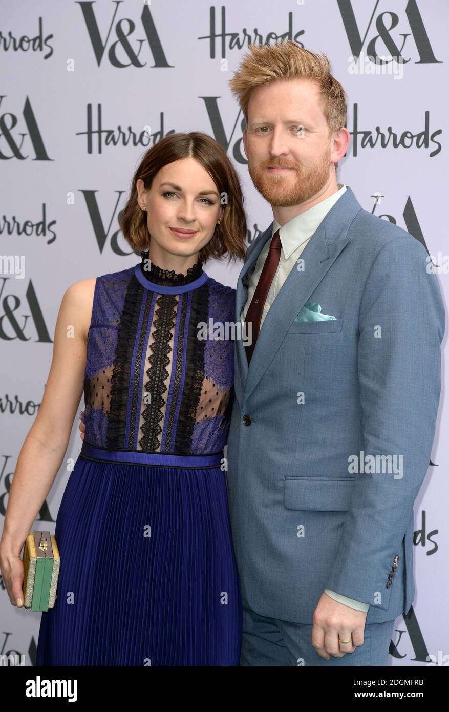 Tom Goodman-Hill and Jessica Raine attending the V and A Summer Party ...