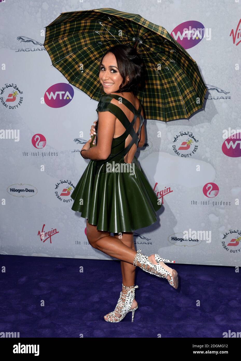 Heather Watson attending the WTA Pre Wimbledon Party at Kensington Roof ...
