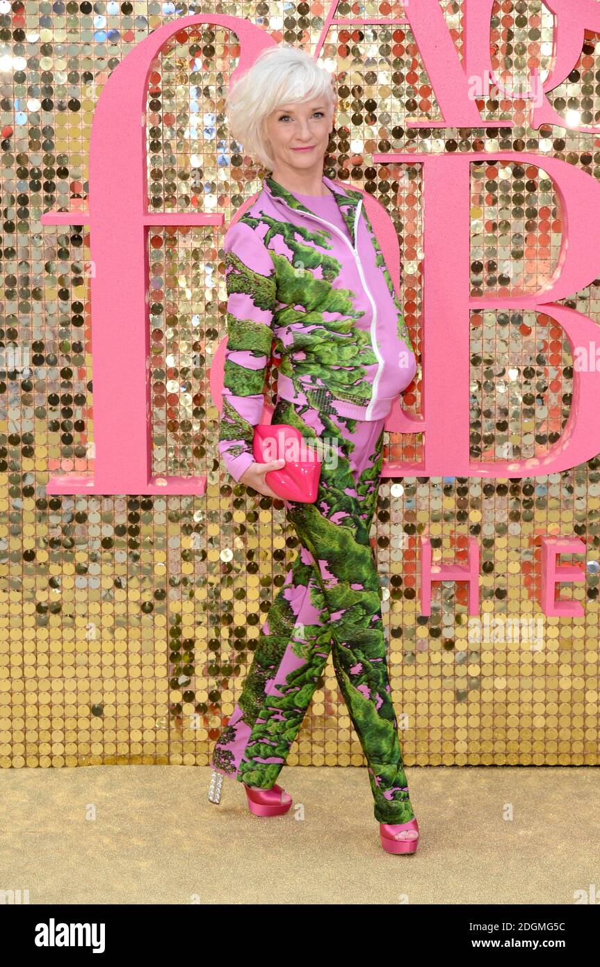 Jane Horrocks attending the Absolutely Fabulous The Movie World ...