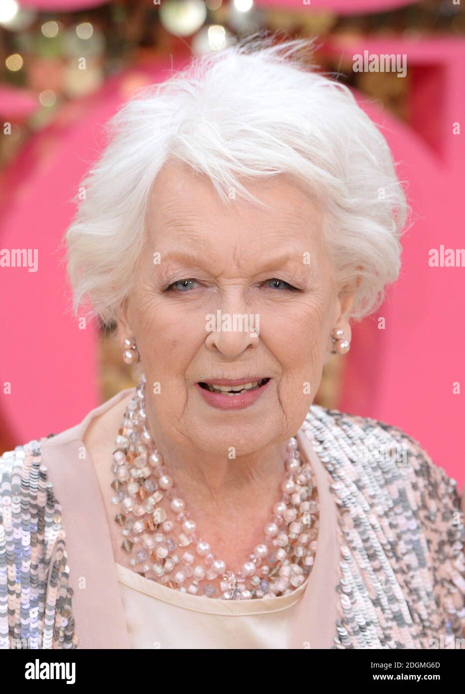 June Whitfield attending the Absolutely Fabulous The Movie World ...