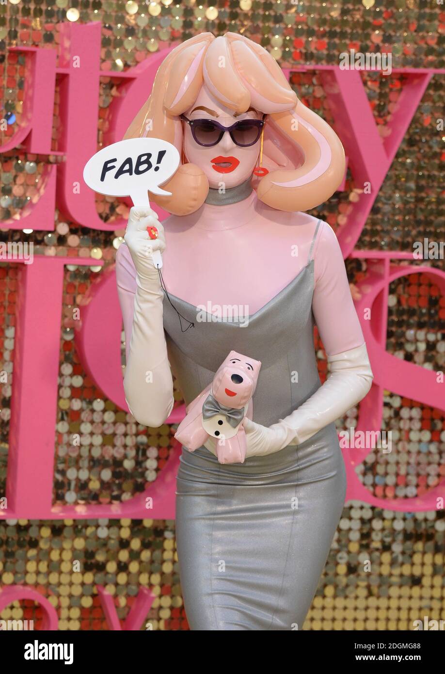 Miss Pandemonia attending the Absolutely Fabulous The Movie World ...