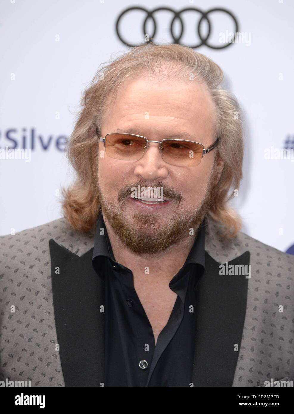 Barry Gibb attending the O2 Silver Clef Awards, in association with ...