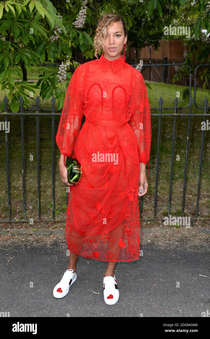 Phoebe Collings-James attending the Serpentine Gallery Summer Party, at ...