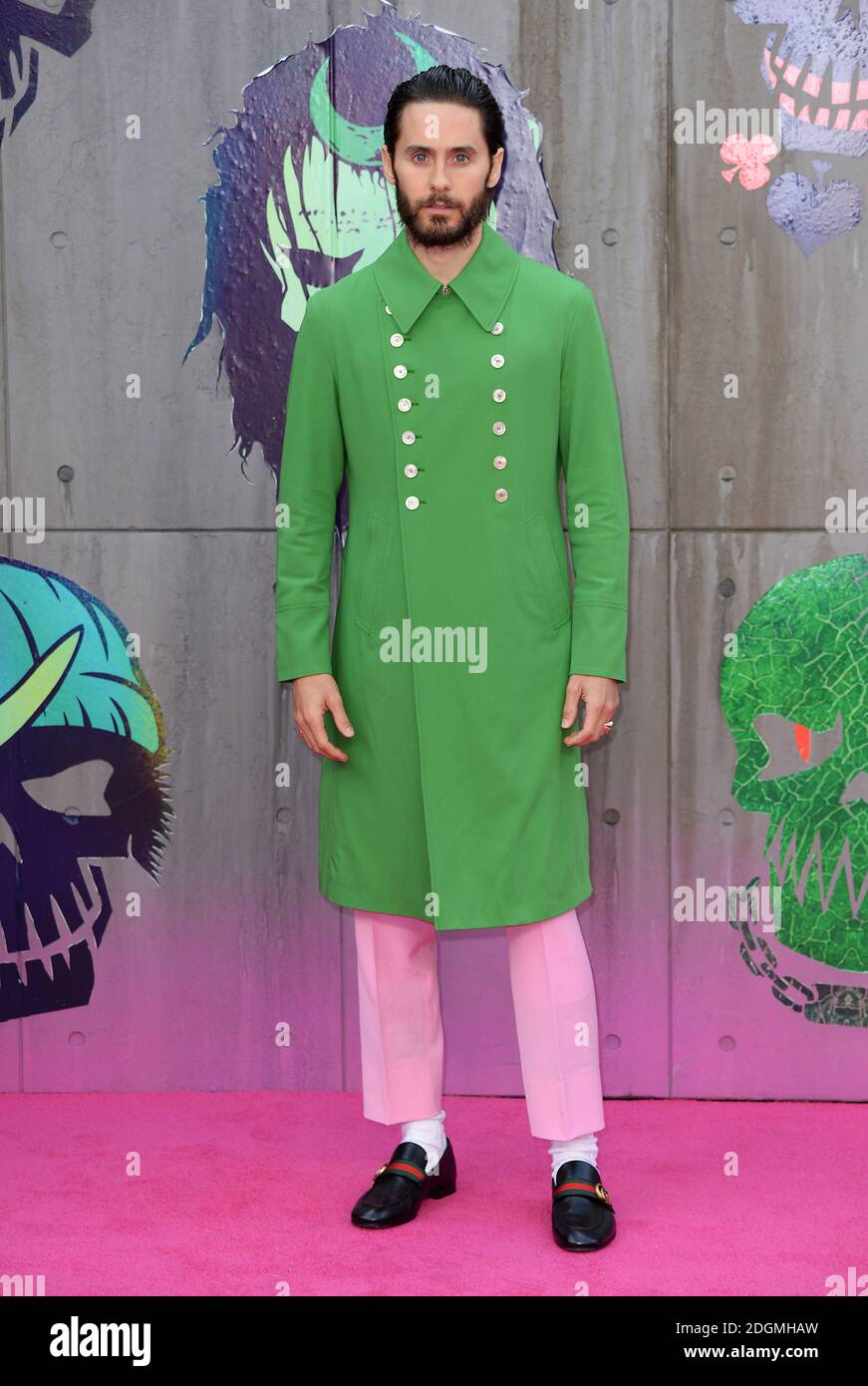 Jared Leto attending the European Premiere of Suicide Squad held at ...